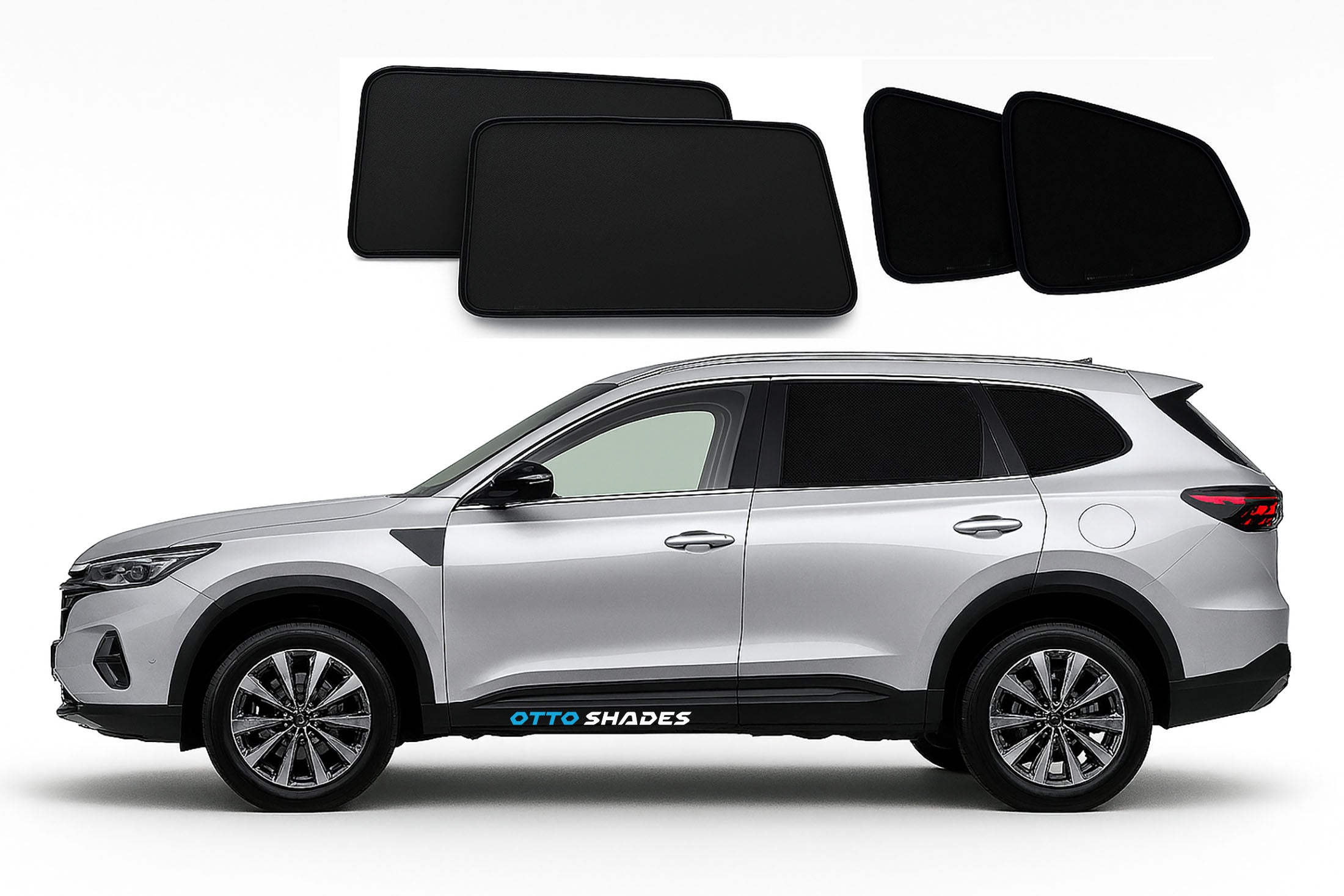 OTTO SHADES Custom Mesh Sunshade for Chery Tiggo 7 Pro 2021-2025, Rear